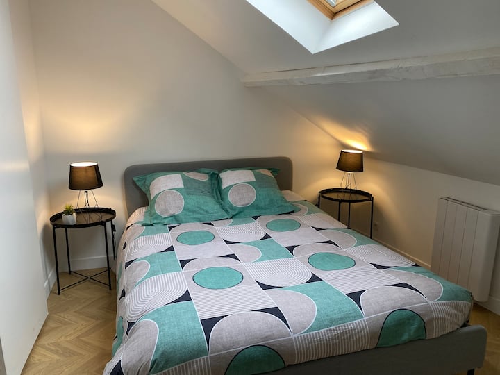 4 Pers - 1ch - 1 Salon - Wifi - Tram - Hypercentre - Le Mans