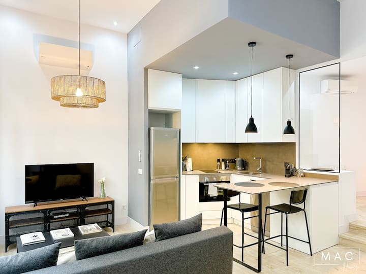 Design Loft, Walk To Serrano, El Viso & Bernabeu - Madrid