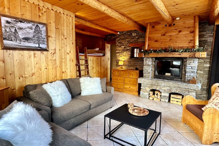 Appartement Avec Cheminée En Chalet Savoyard - Bessans