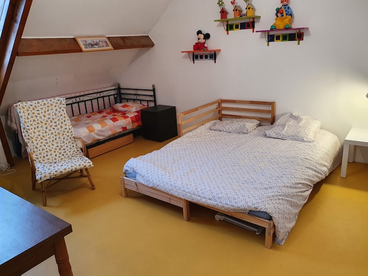 Chambre 27 M2 Avec Wifi, Salle D'eau, Wc, Cuisine - Poissy