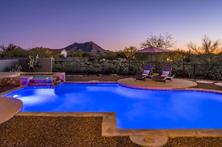 Sunny Family Escape: Pool, Hot Tub, Dog Friendly - Cave Creek, AZ