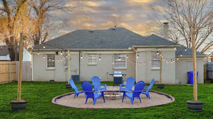 The Sooner Suite•3br•walk To Ou! Movie Room+games - Norman, OK