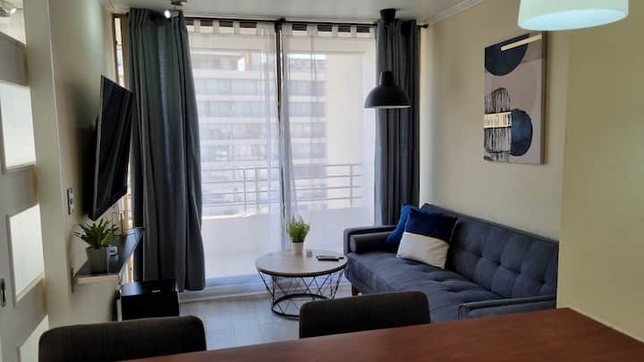 03. C. Cozy Apart. King Bed, Parking-m Montt Stat - Providencia