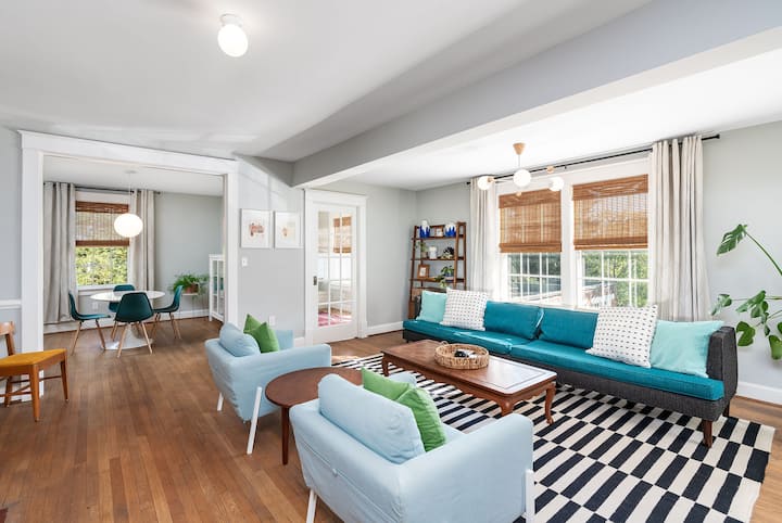 Vintage Modern Cottage Steps From Mbu And Downtown - Staunton, VA