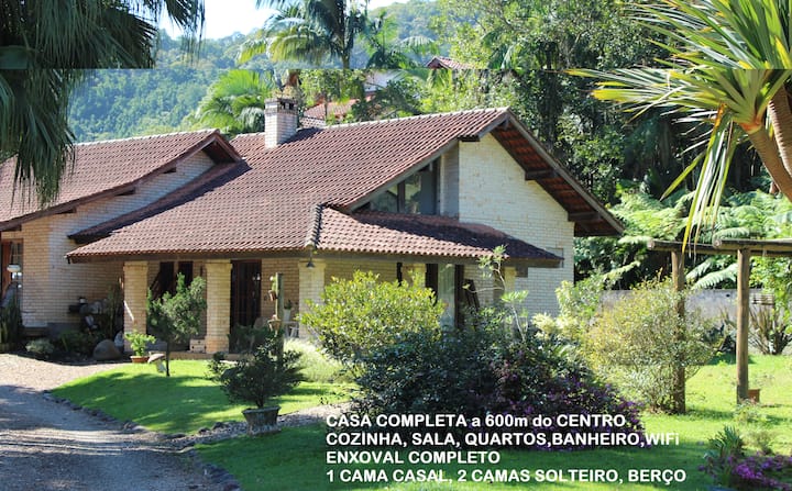 Casa Magdeburg - Aconchego No Centro De Pomerode - Pomerode