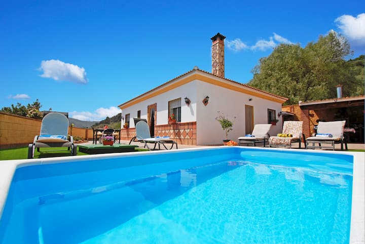 Lovely Private Family Villa With Pool Pet Friendly - Comares