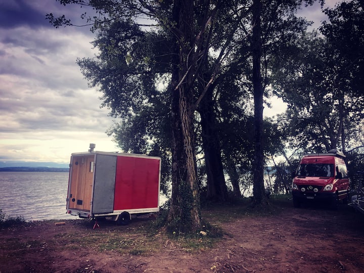 Mobile Sauna Delivered To You - Murten