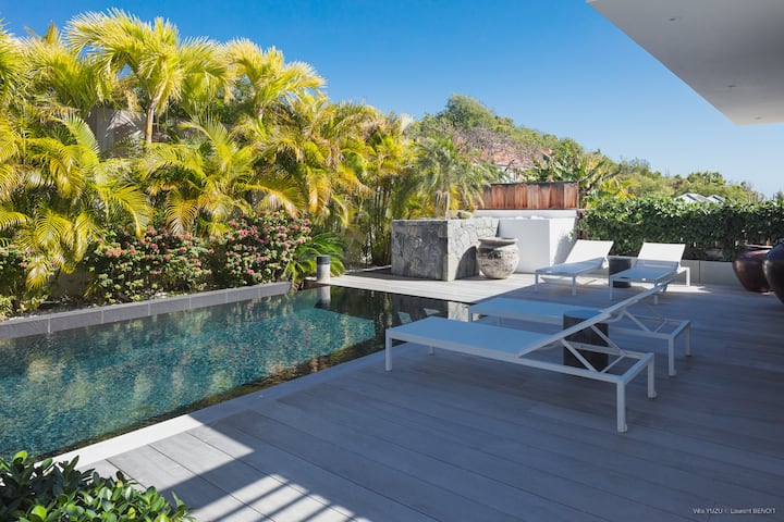 Villa Yuzu, Superbe Déco, 2ch - Saint Barthélemy