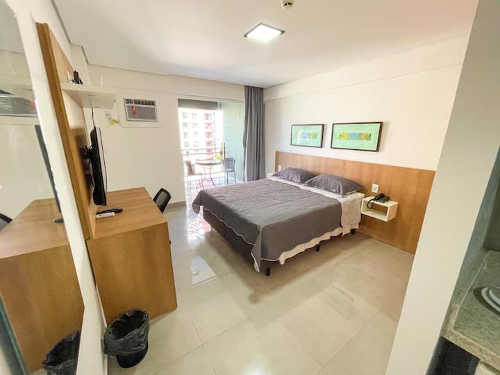 Apart Hotel Reformado No Coração De Brasília - ブラジリア