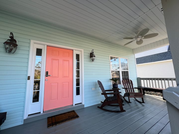 Salty Porch | Water Views | Dogs | Near Beach - Oak Island, NC