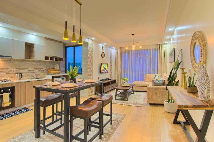 Skyline View | Pool • Gym • Fast Wifi | Sakoya One - Kenya