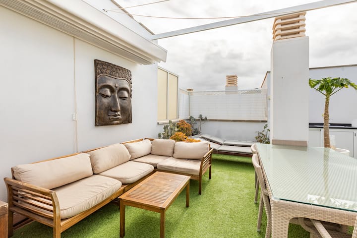 Buddha Penthouse Solarium+pool - la Grande Canarie