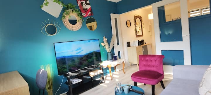 Cosy Et Calm Appart + Private Parking - アンジェ