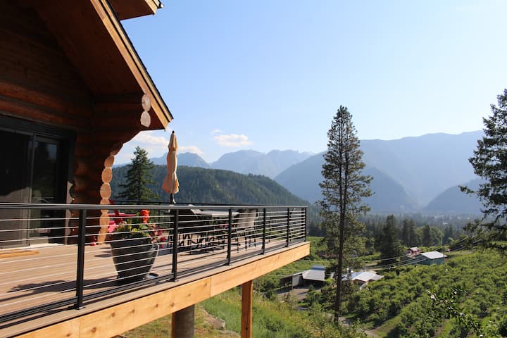 Luxury Mountain Lodge - Secluded Yet Close To Town - Leavenworth, WA