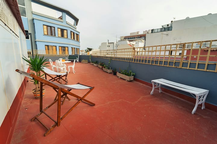 Ubicación Excelente, Casa Con Terraza En El Centro - Las Palmas de Gran Canaria, Espagne