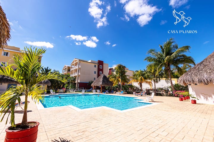 Modern, Bright & Homey, Big Pool, Downtown Area - Cozumel