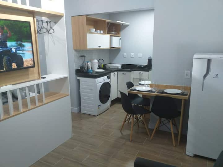 Moderno Studio A 400m Da Santa Casa + Wi-fi 600mb - Porto Alegre