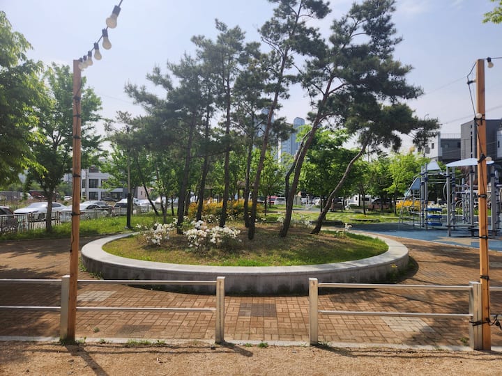 카리부하우스 넓은 마당과 편안함을주는 28평형 4인숙소 - Gyeongju-si