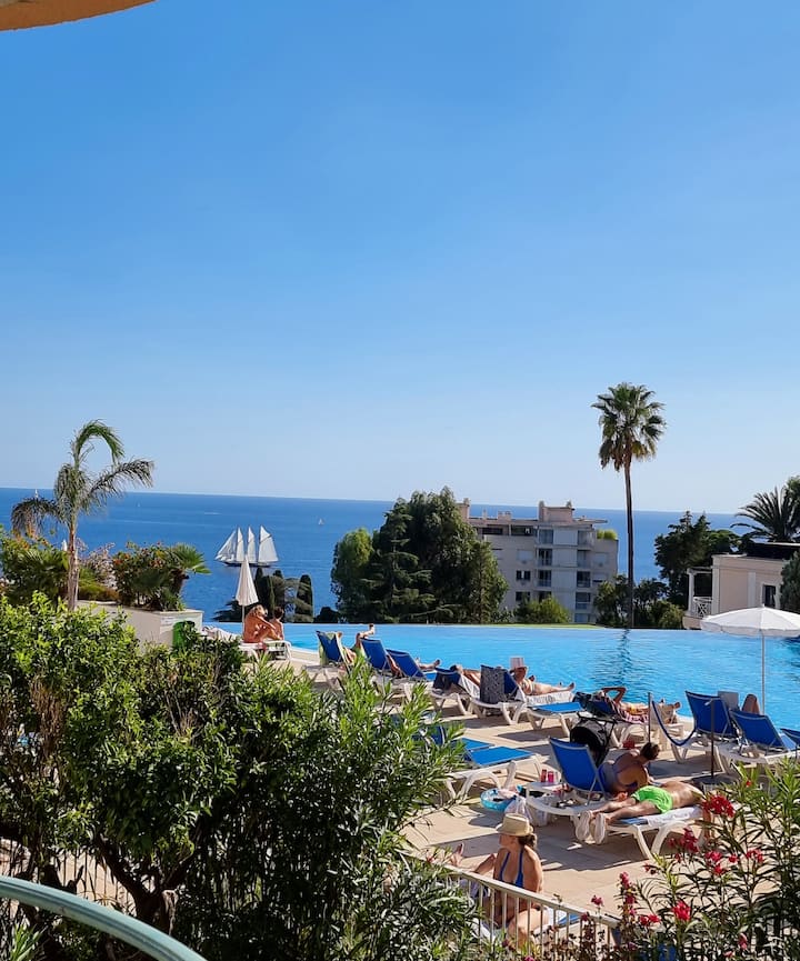 Cannes Vue  Splendide Piscine Et Mer Clim Wi Fi - Cannes