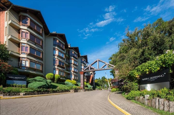 Flat Com Acesso Ao Hotel Ws - Gramado