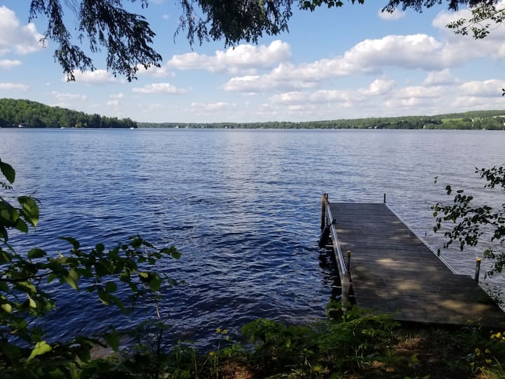 Chalet Au Bord Du Lac Lovering - Magog