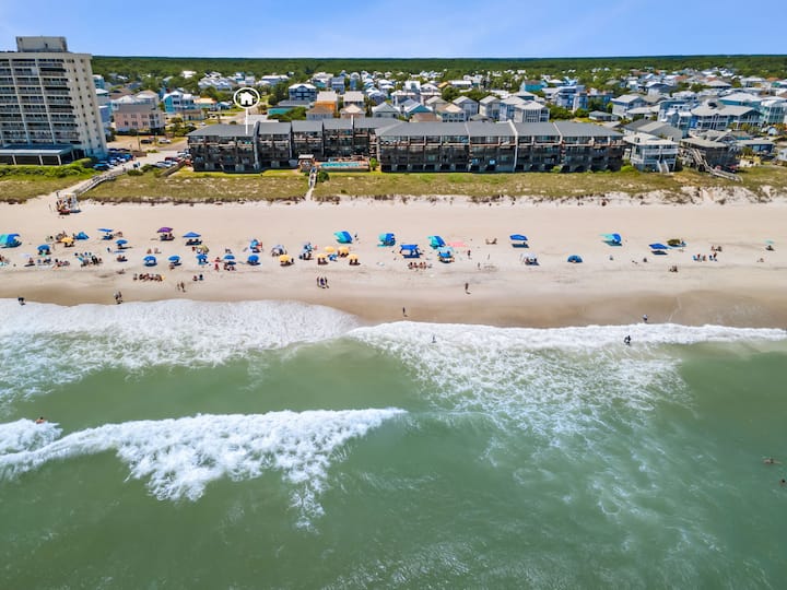 Updated Beachfront Condo With Stunning Views! - Carolina Beach, NC