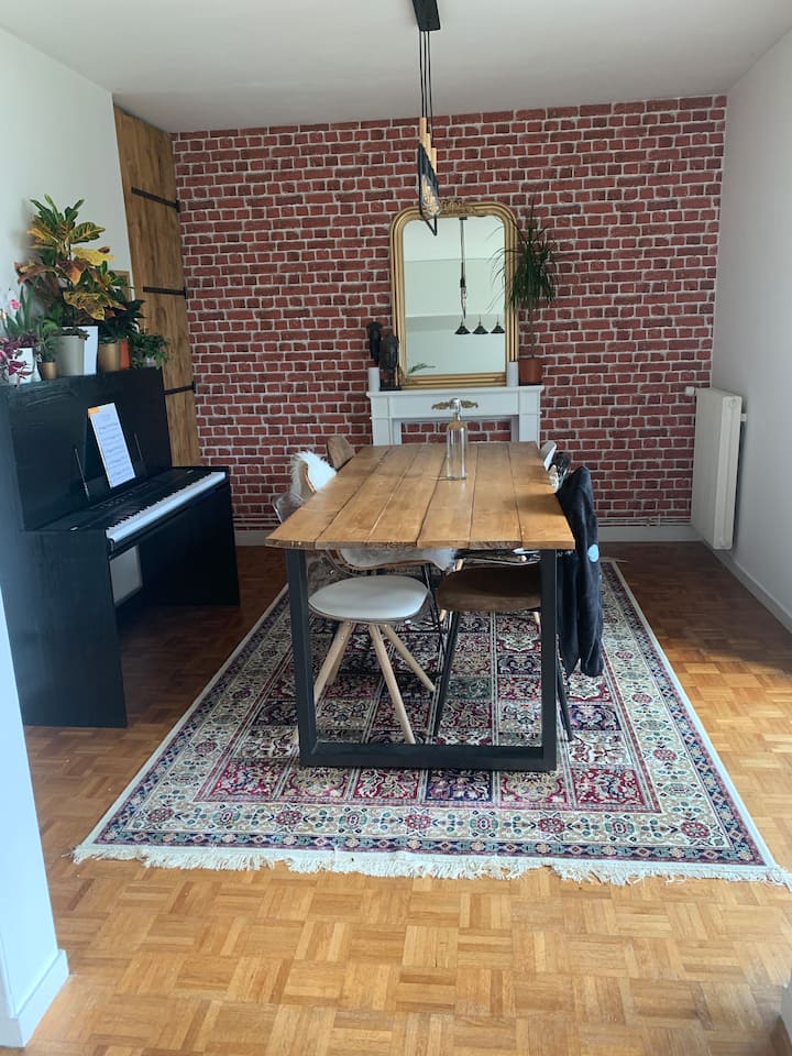 Chambre Dans Appart Lumineux - La Rochelle