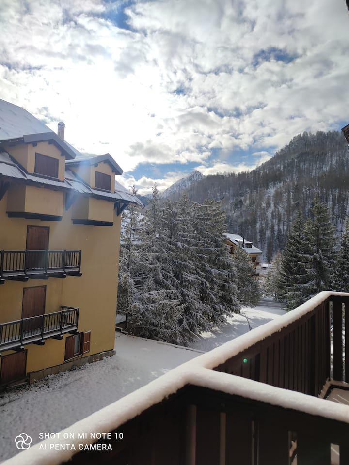 Casa Fronte Piste Da Sci - Claviere
