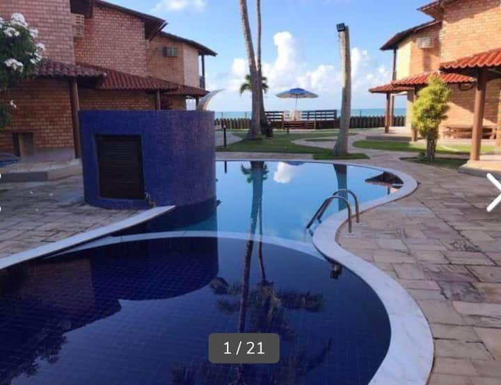 Chalé à Beira Mar. Maragogi Pra 10 Pessoas Casa H - Maragogi