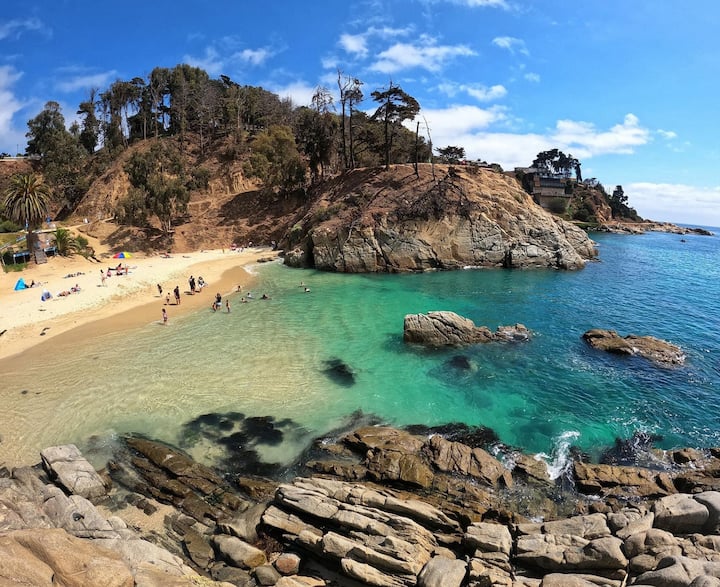 Increíble Hotel En Quintero, Vista Al Mar - Quintero