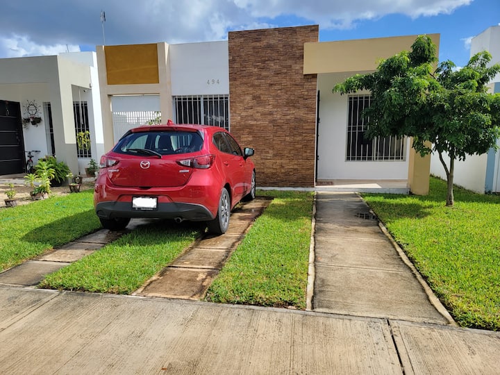 Casa En Privada Frente A Parque En Gran Sta Fe Nte - Yucatán