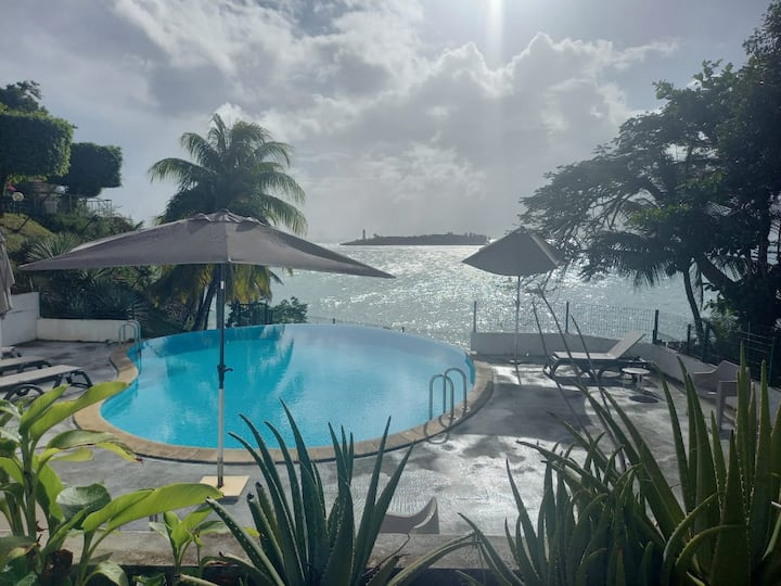 Bel Appartement, Résidence Avec Piscine, Citerne - Guadeloupe