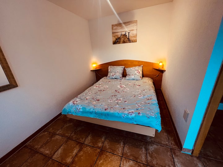Chambre Double Gîte La Cigale - Martigny