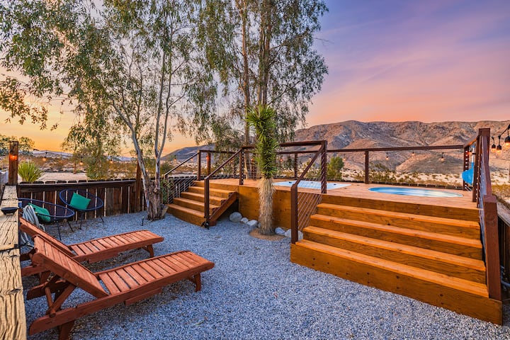 Desert Playground-hot Tub, Dipping Pool, Hammocks - Twentynine Palms, CA