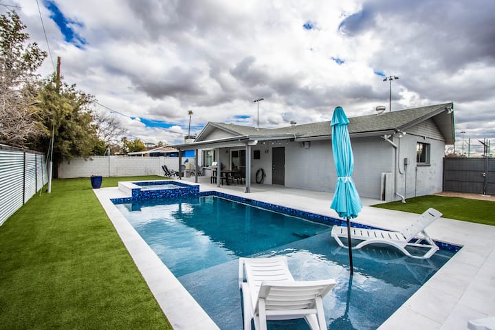 Pool-hottub-kingbed-3 Miles To Old Town-ac-firepit - Scottsdale, AZ