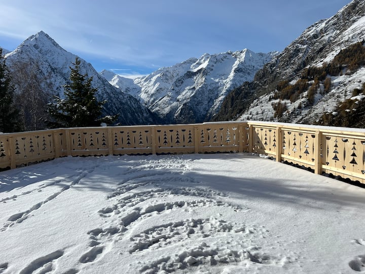 Chalet Au Calme Vue Imprenable à 2 Pas Des Pistes - Vénosc