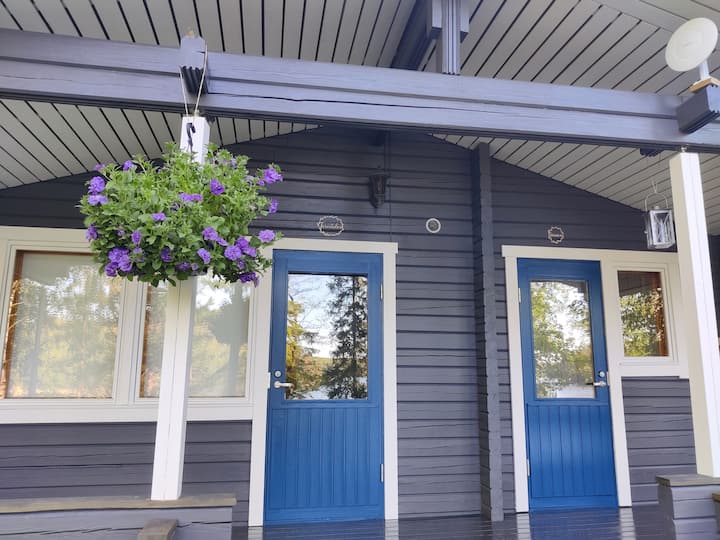 Mökkinautintoa Järvimaisemassa Isolla Terassilla - Tampere