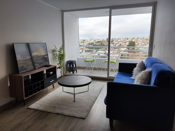 Departamento Cómodo Con Hermosa Vista - Valparaíso, Chile