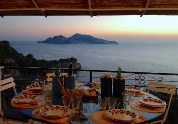 Villa Vista Capri Gesiglione: Apt 2 Piani - Isla de Capri