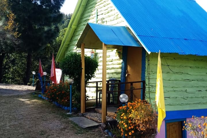 Himalyan View From Tea Garden - Kausani
