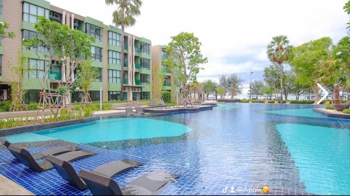 Rose Beach Chaam ตึกE2 Room409(คุณกุ้ง) - Cha-am