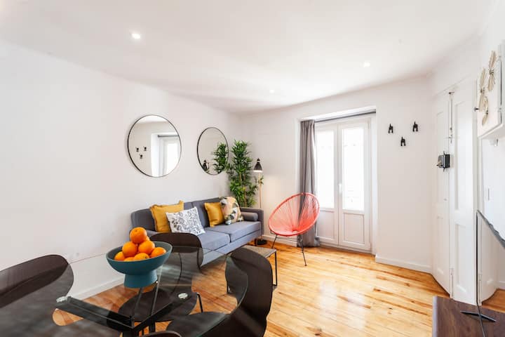 Confortável Duplex No Centro ÚLtimo Andar * Vistas - Lisszabon