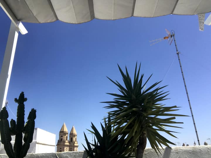 Rooftop Dans Le Vieux Cadix - Cadix