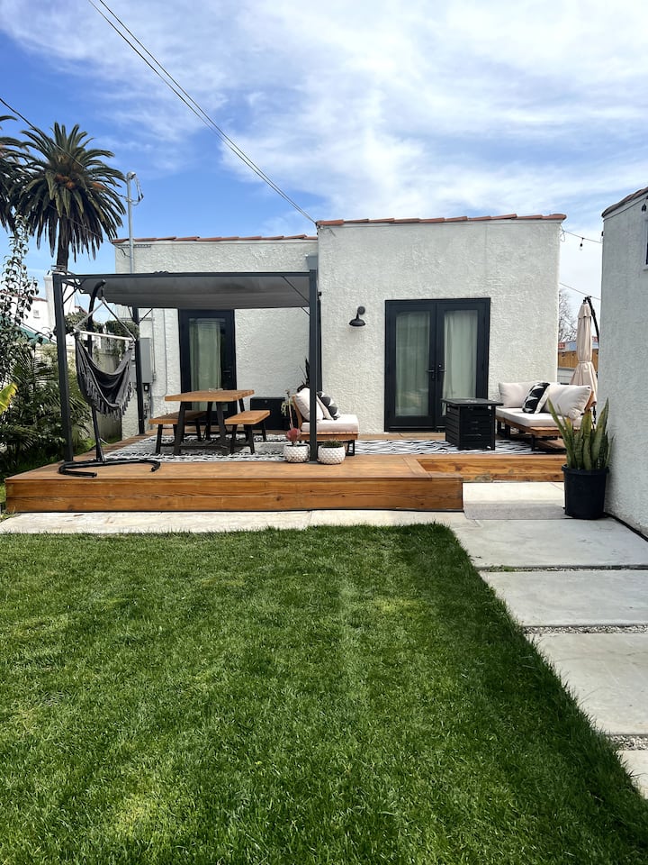 Modern, Urban Spa Oasis. Lush Backyard, Sofi, Lax! - イングルウッド, CA