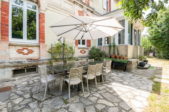 Villa  Fidès Centre Ville D'arcachon Avec Jardin - Arcachon
