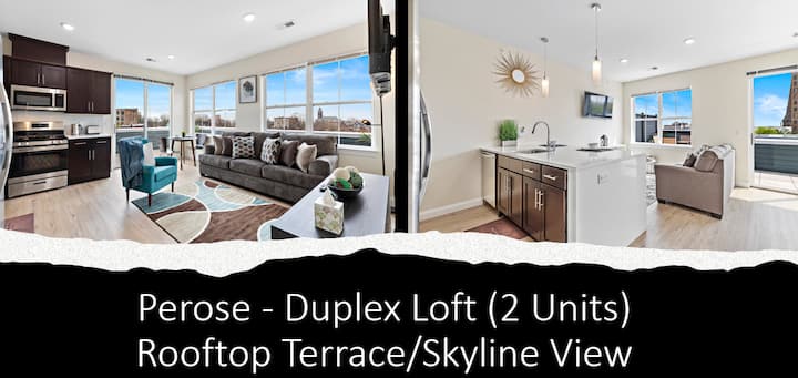 Duplex Loft (2 Units) With Rooftop Terrace/pkg - New York City
