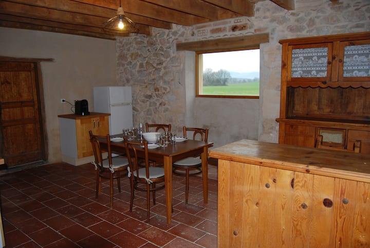 Chaleureuse Métairie Rénovée. - Revel