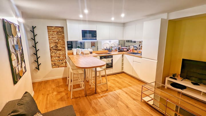 T4 80m2 Terrasse Climatisation En Plein Centre - Toulouse