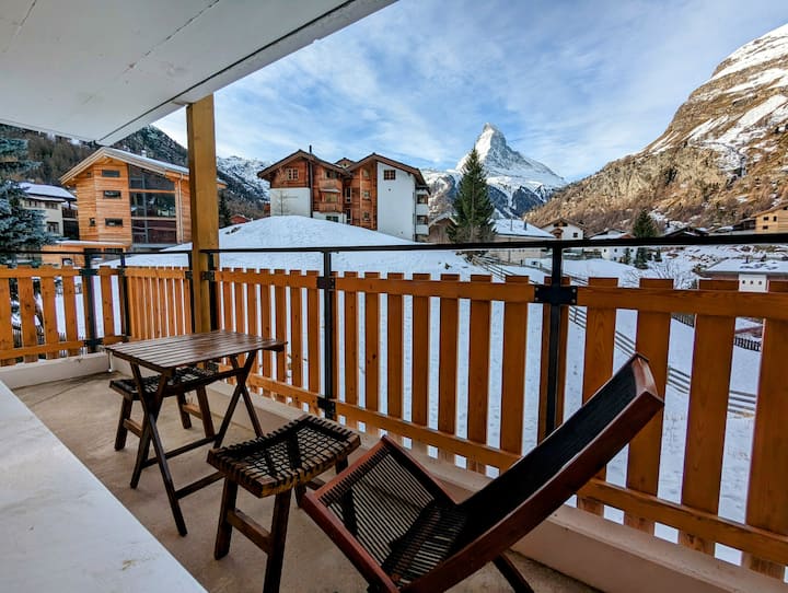Apartment With Matterhorn View - Zermatt