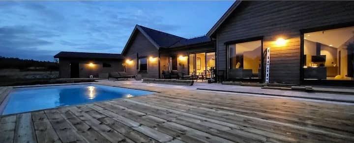 Nybyggd Villa Med Pool I Nolvik Nära Havet/stan - Gothenburg